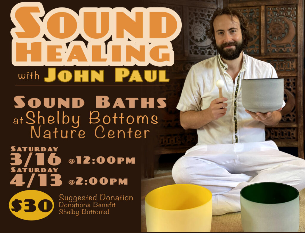 Spring Shelby Bottom Sound Baths - Sound Blink Healing Sounds